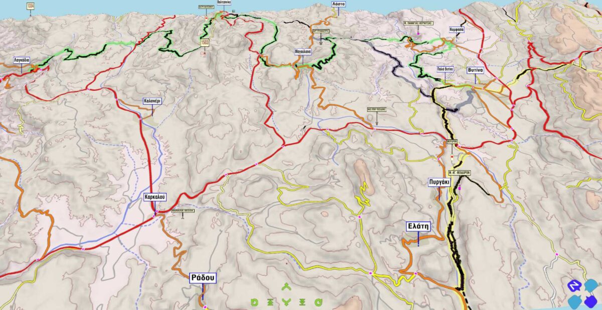 Geography - Menalon Trail